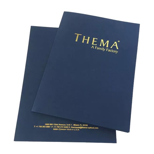 8.5x11inch Corporate Office Folder Printing - Full Color Print