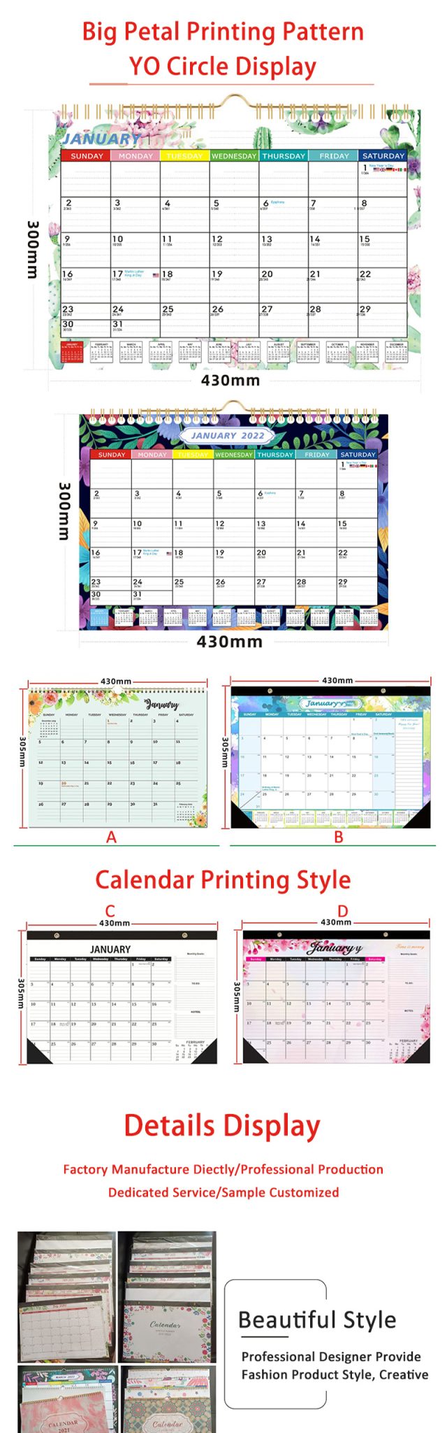 Stables Binding 2023 Custom Printable Free Calendar Design - Full Color ...