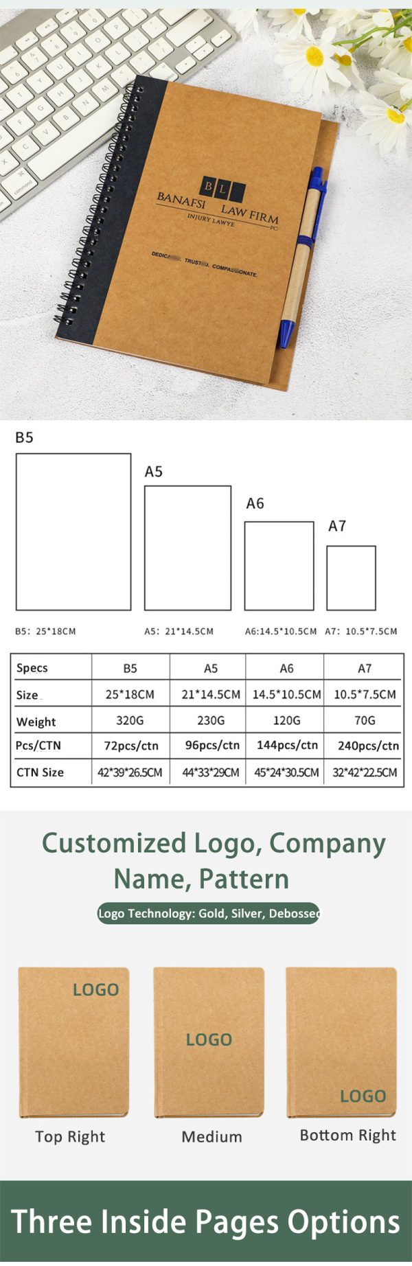 Custom Flag & Tabs Classmate Stationery Post In Notes Printable - Full ...