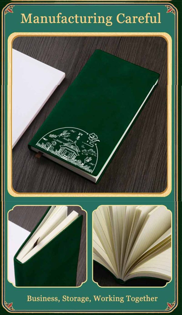 Lotus Leaf Notebook Box Set Custom Printable Power Bank - Full Color Print