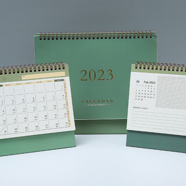 Monthly Calendar Design Template 2023 Printable Custom Free - Full ...