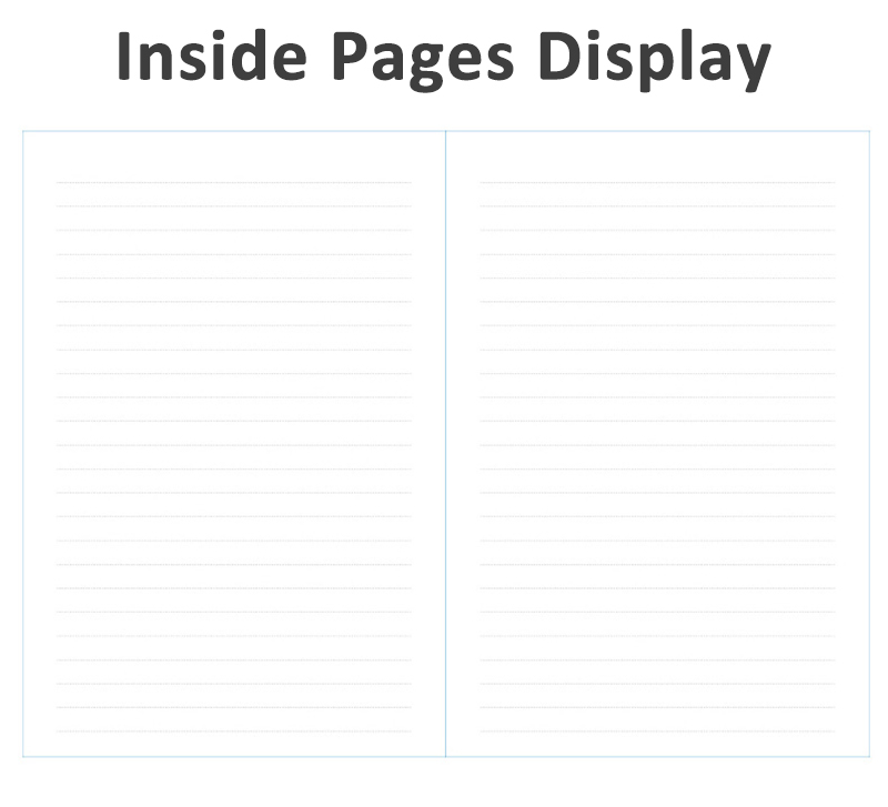 Spiral binding b5 size custom notebook print - Full Color Print