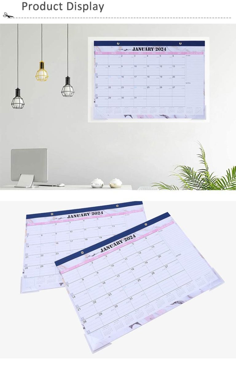 2025 Wall Calendar Note Pad Custom Printing - Full Color Print