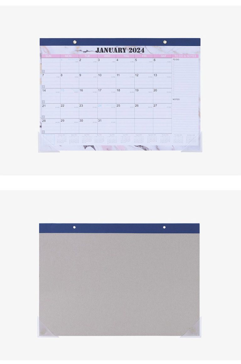 2025 Wall Calendar Note Pad Custom Printing - Full Color Print