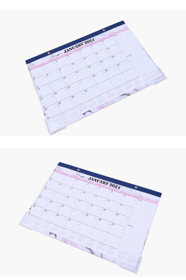2025 Wall Calendar Note Pad Custom Printing - Full Color Print